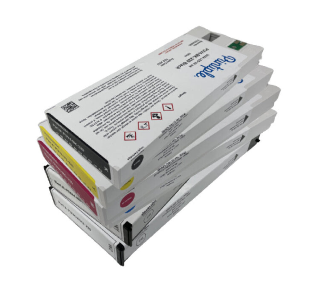 Printiple UVA4 220ml Cartridges – CMYK Solutions